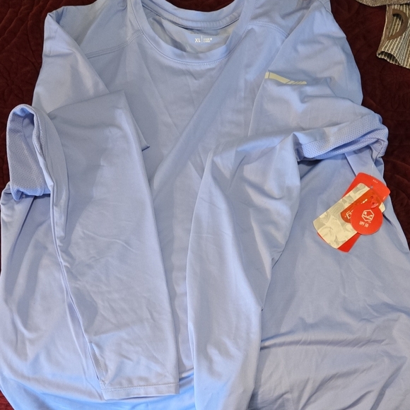 bcg | Tops | Bcg Sky Blue Performance Shirt | Poshmark